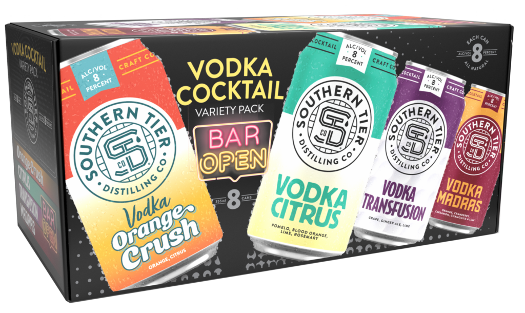 Bar Open Vodka Variety Pack | Southern Tier Distilling